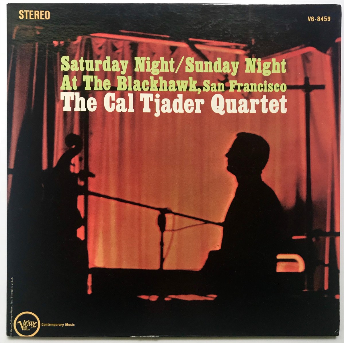 Saturday Night/ Sunday Night At The Blackhawk, San Francisco // Cal ...